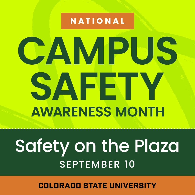 National Campus Safety Awareness Month | Safety | Colorado State University